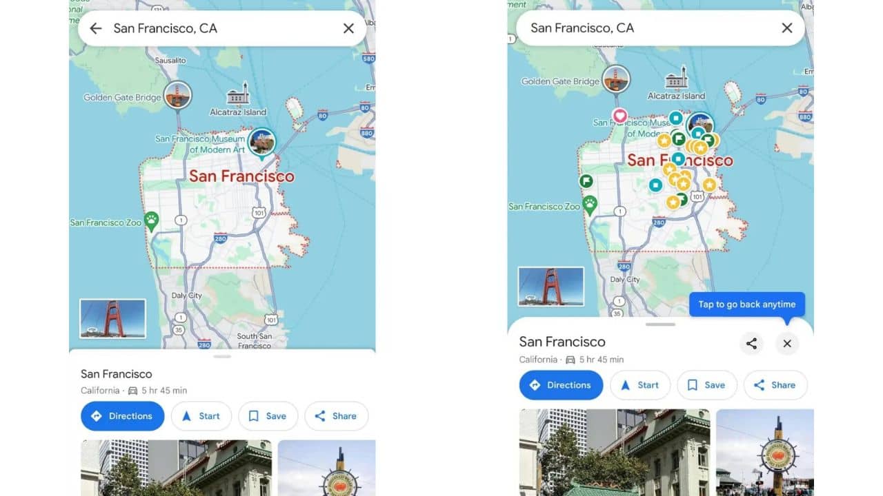 Google Maps se réinvente ! Une nouvelle interface sur Android